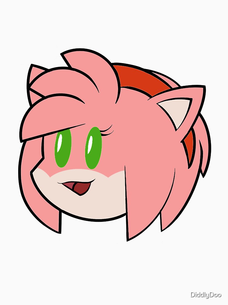 "Chibi Amy Rose" T-shirt by DiddlyDoo | Redbubble | sonic t-shirts ...
