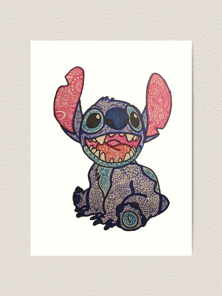 "Stitch Zentangle Design" Art Print for Sale by laurenart21 | Redbubble