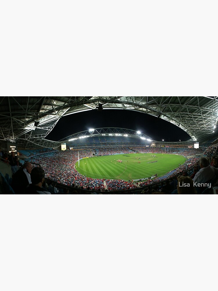 "Telstra Stadium, Sydney" Poster for Sale by lisasusan | Redbubble