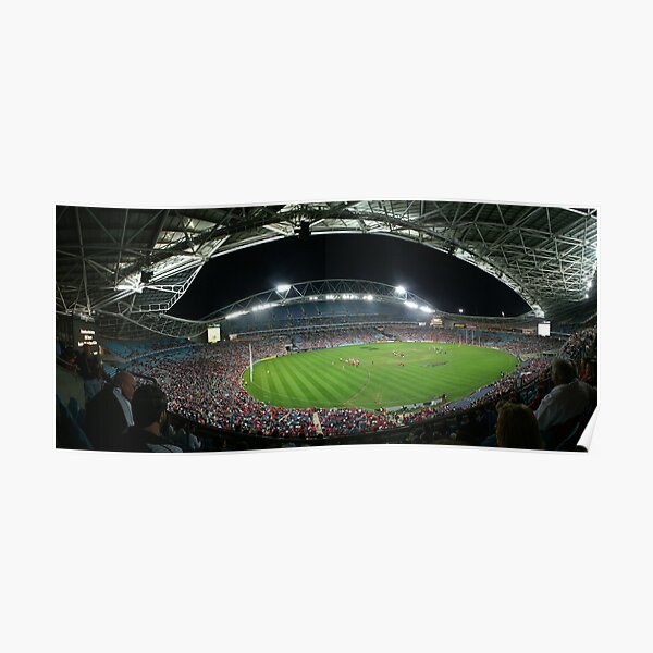 "Telstra Stadium, Sydney" Poster for Sale by lisasusan | Redbubble