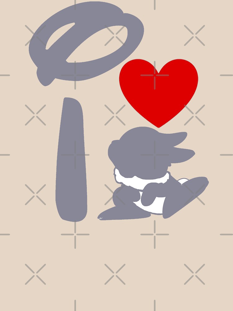 "I Heart Thumper (Inverted)" T-shirt for Sale by ShopGirl91706 ...