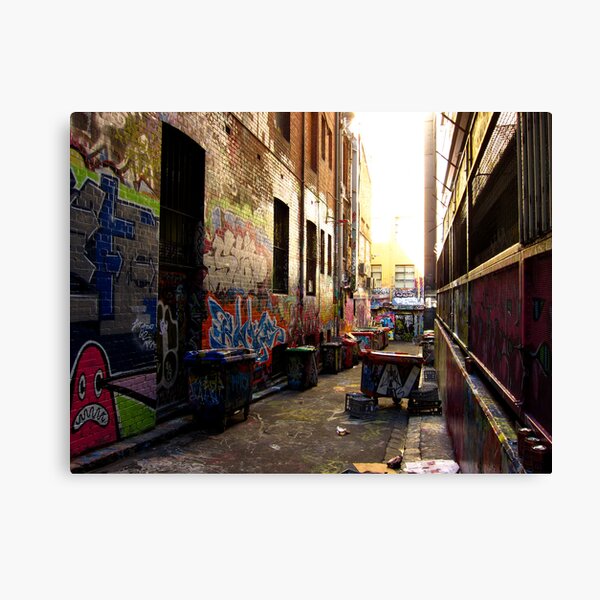 Latitude Run® Graffiti Art In An Urban Alley Photo Art