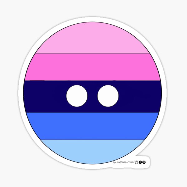 "Omnisexual Face!" Sticker for Sale by LGBTQIACOMIX | Redbubble