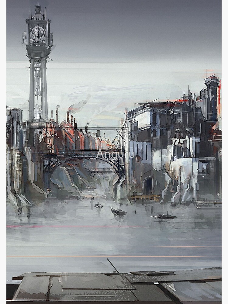 "Dunwall Docks" Spiral Notebook for Sale by Anguru | Redbubble