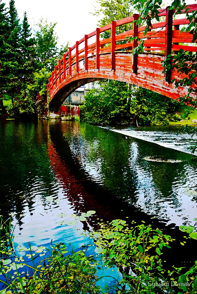 "Perth Rainbow Bridge in "watercolours"" by Sylvain Dumas | Redbubble
