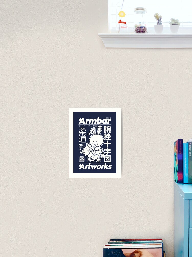 "Armbar Artworks" Art Print for Sale by Meerkatsu | Redbubble