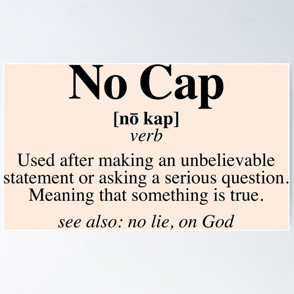 No cap urban dictionary store