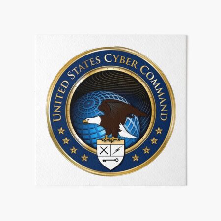 "US Cyber Command Logo" Art Board Print for Sale by Spacestuffplus ...