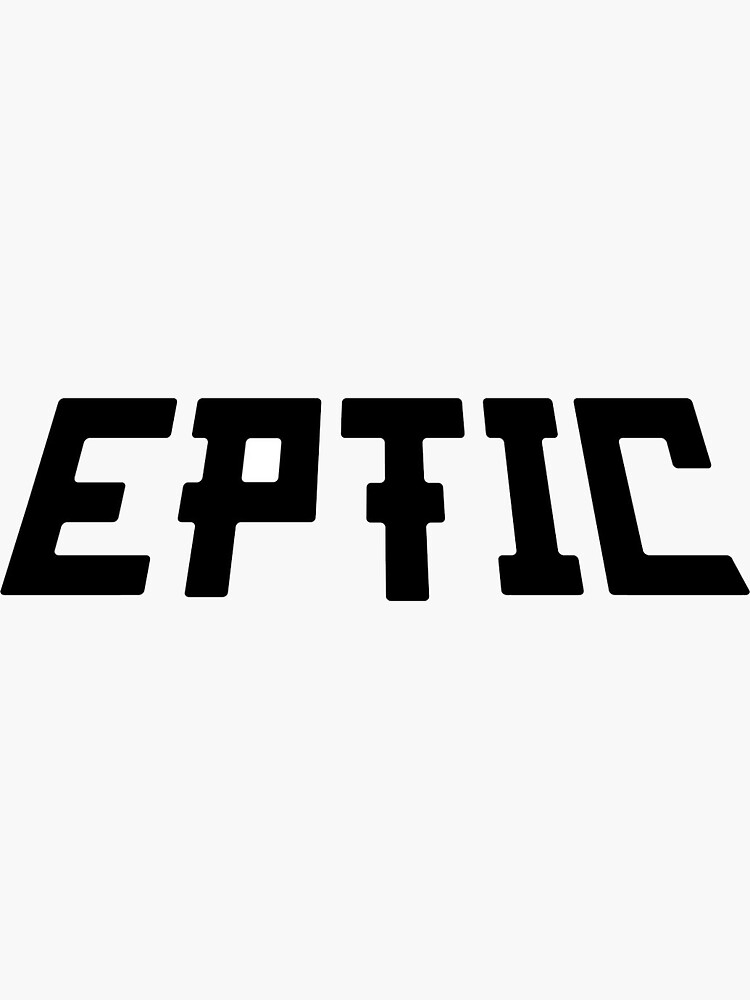 "Eptic logo Stickers and Tshirts" Sticker for Sale by nastyplays | Redbubble