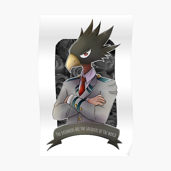 "Fumikage Tokoyami" Poster by SenpaiHero | Redbubble