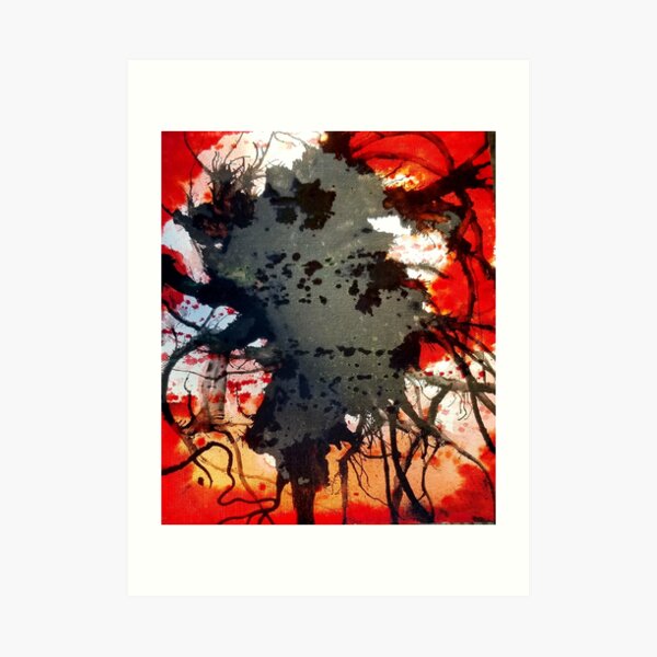 Abstract Rage Art Prints | Redbubble