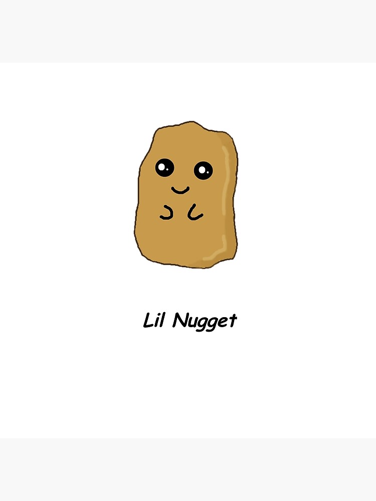 "Lil Nugget" Poster by art-in-a-bottle | Redbubble