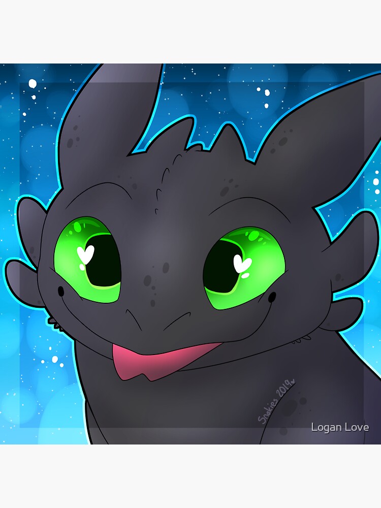 "Chibi Toothless" Sticker for Sale by CookiesCakes | Redbubble