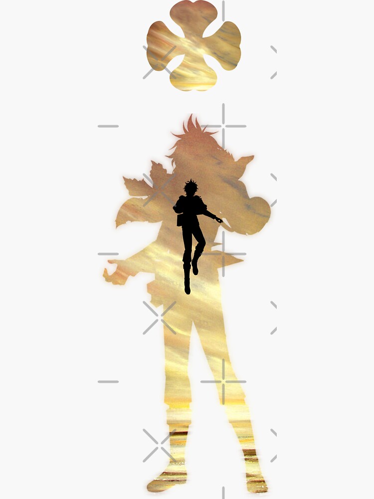 "Yuno - Black Clover" Sticker by Blason | Redbubble