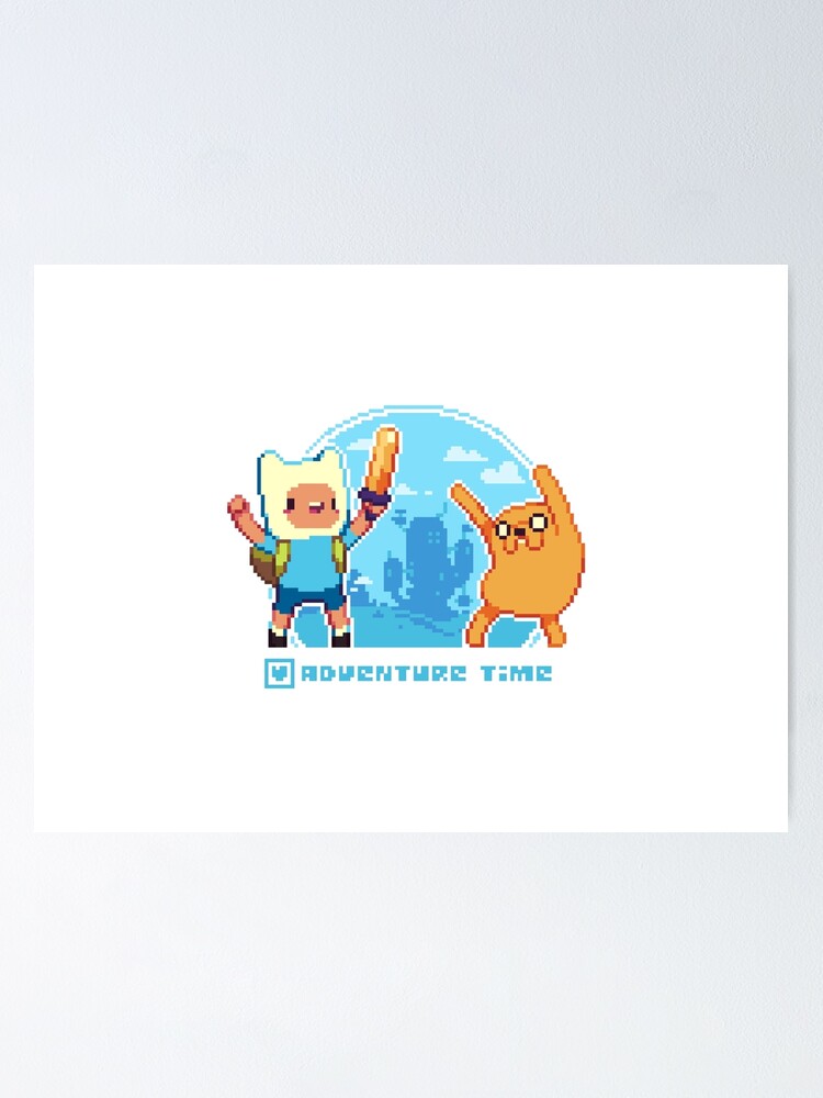 "Adventure Time - Finn and Jake " Poster for Sale by TodoAsano | Redbubble