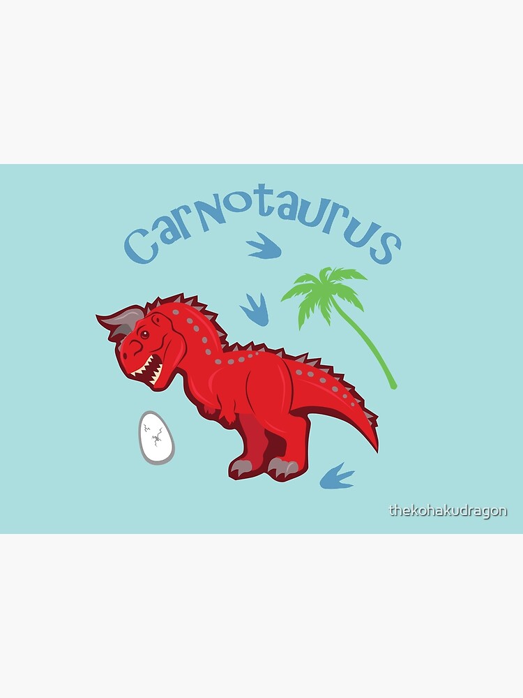 "Cute Carnotaurus" Poster by thekohakudragon | Redbubble