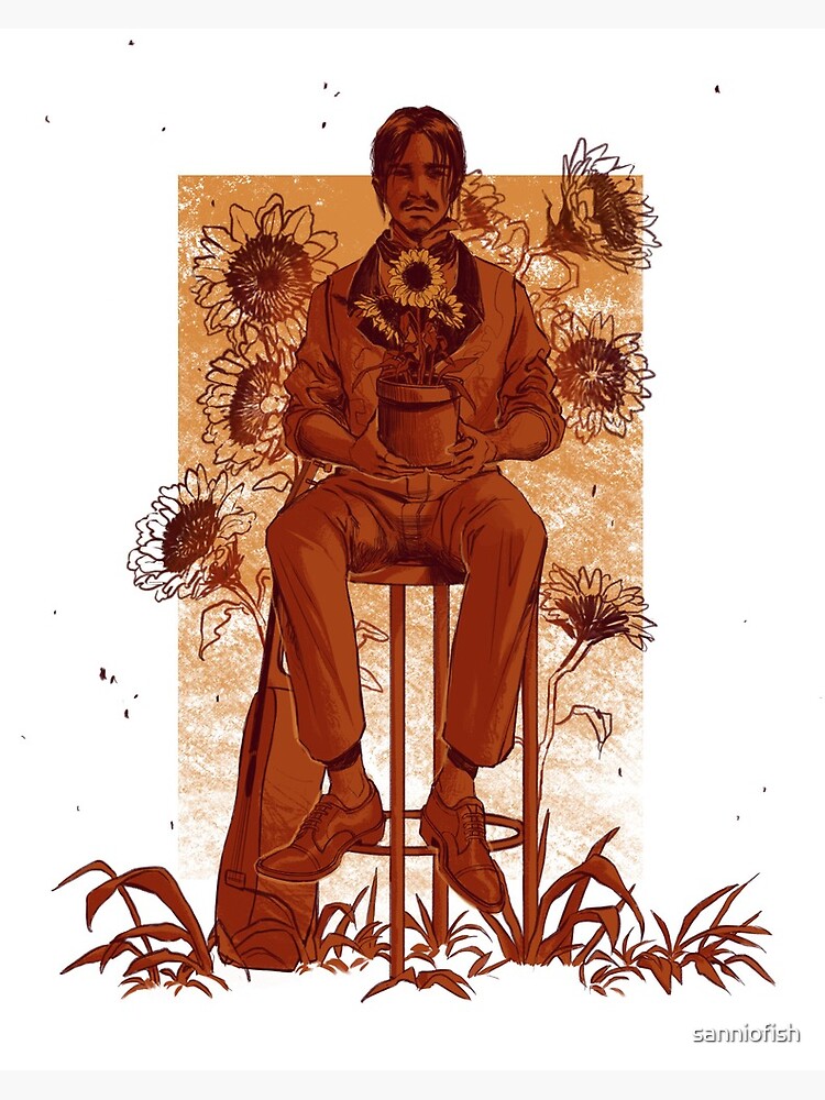 "{floral cowboys} javier escuella" Art Print by sanniofish | Redbubble