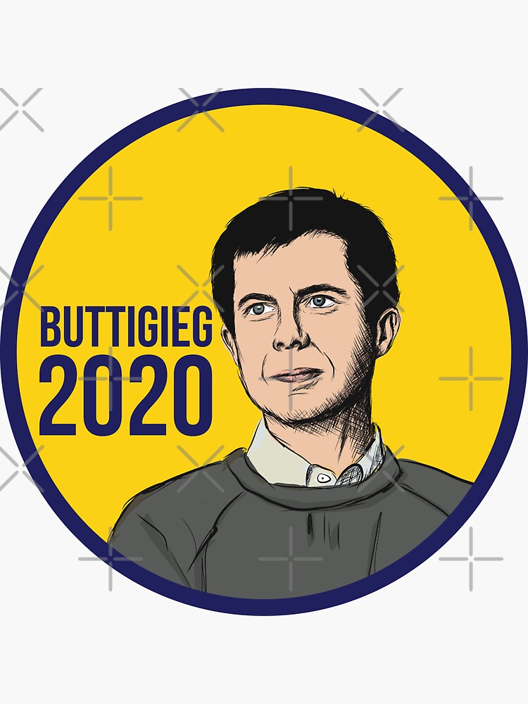 "Mayor Pete Buttigieg for President 2020" Sticker by jaxsterr | Redbubble
