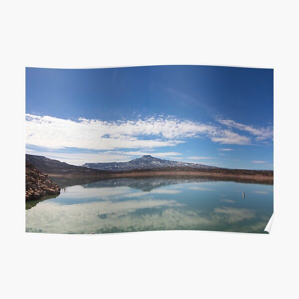 "Mount Pedernal" Poster for Sale by gingerhope | Redbubble