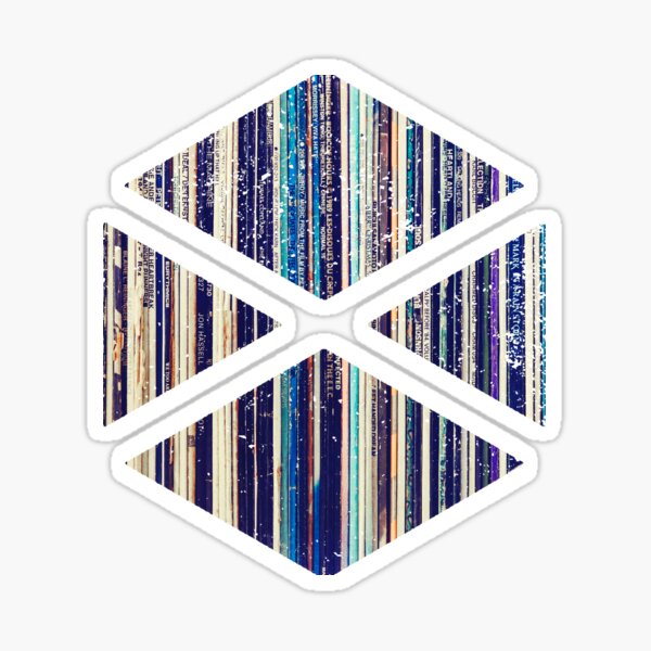 "Sounds of Youth - Record Collection" Sticker by DyrkWyst | Redbubble