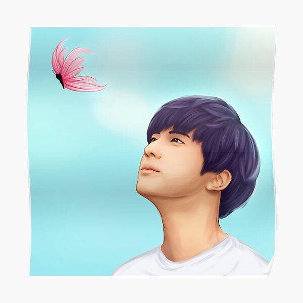 "Flutter, flutter" Poster for Sale by rookieking | Redbubble