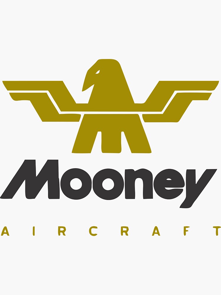 "mooney aircraft" Sticker by doollsast | Redbubble