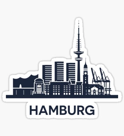 Hamburg Stickers | Redbubble