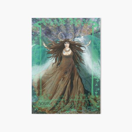 "Celtic Goddess - Boann" Art Board Print for Sale by Dan Goodfellow ...