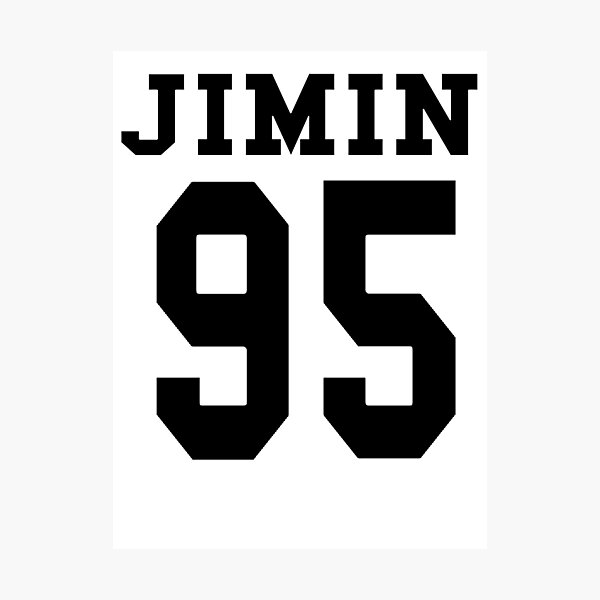 "Jimin 95" Photographic Print for Sale by kamrynbraley | Redbubble