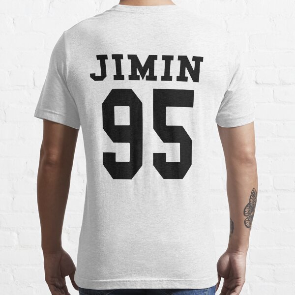 "Jimin 95" T-shirt for Sale by kamrynbraley | Redbubble | jimin t ...