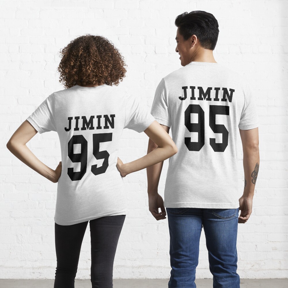 "Jimin 95" T-shirt for Sale by kamrynbraley | Redbubble | jimin t ...