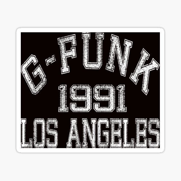 Sticker: G Funk | Redbubble