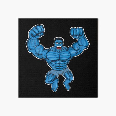 "Cursed Creature Superhero ( transp/black BG)" Art Board Print for Sale ...