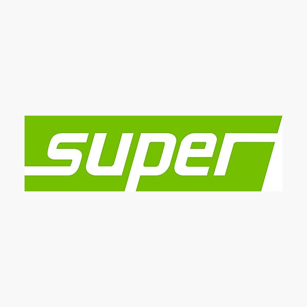 "SUPER green Envy Logo" Photographic Print for Sale by FuzzyDesigns ...