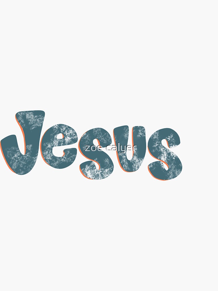 "jesus sticker" Sticker for Sale by originalprep | Redbubble