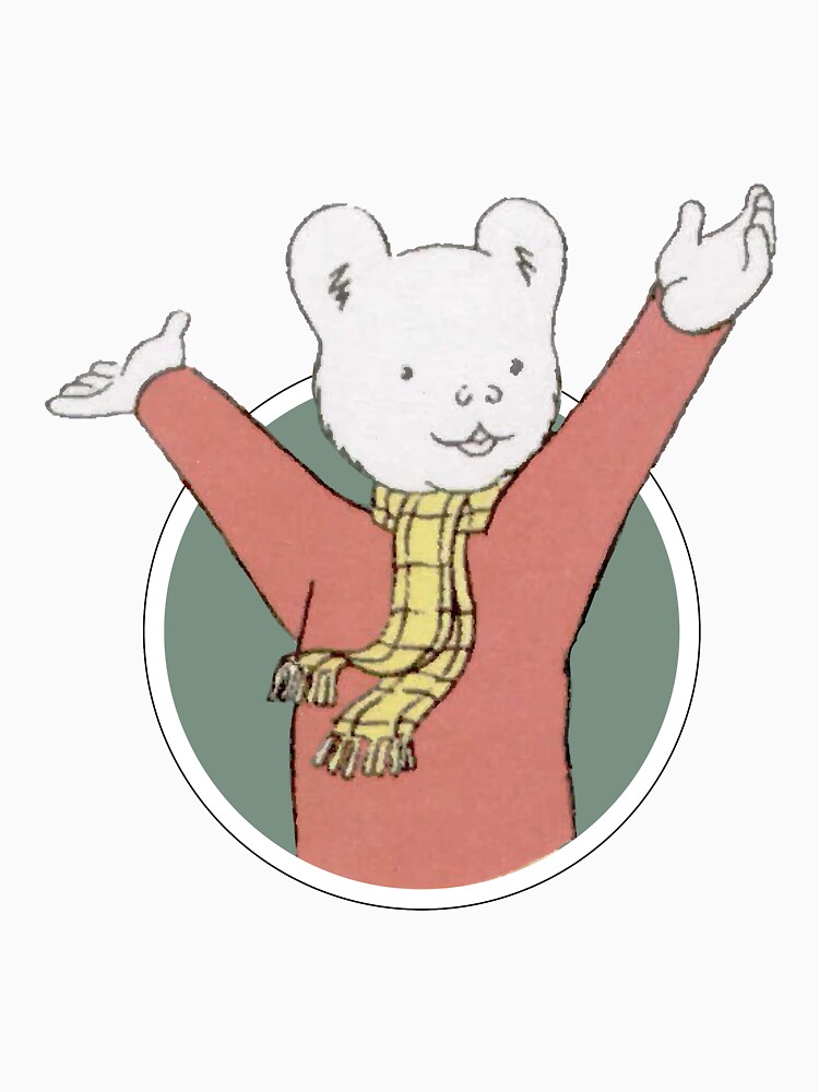 "Rupert Bear" T-shirt for Sale by attractivedecoy | Redbubble | rupert ...
