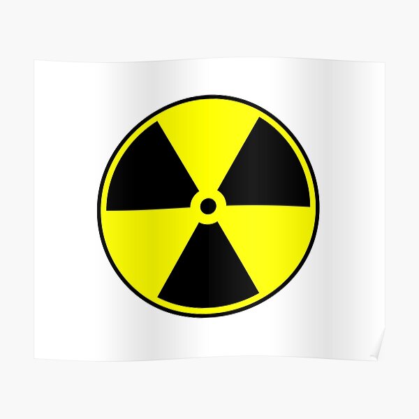 "Radiation" Poster for Sale by retro-land | Redbubble