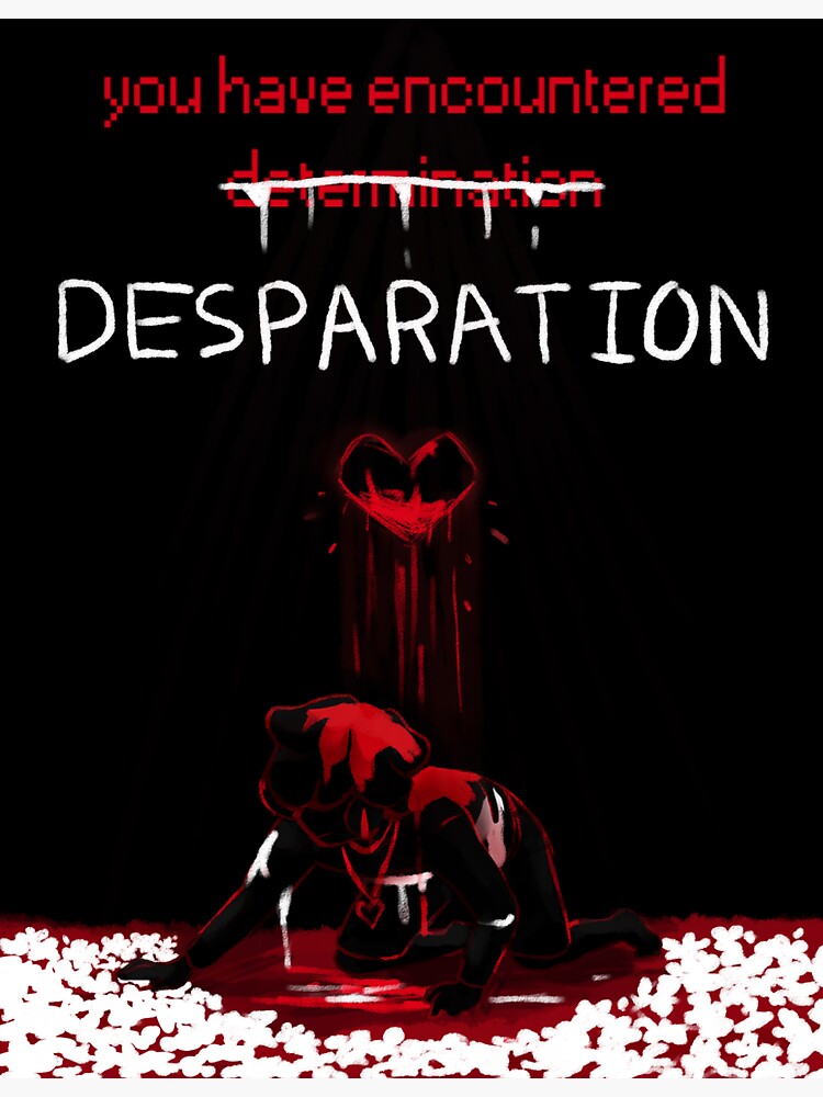 "--determination soul-- undertale fallen humans" Sticker for Sale by ...