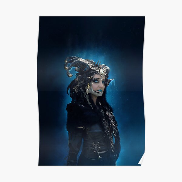 "Skadi..." Poster by DarkIndigo | Redbubble