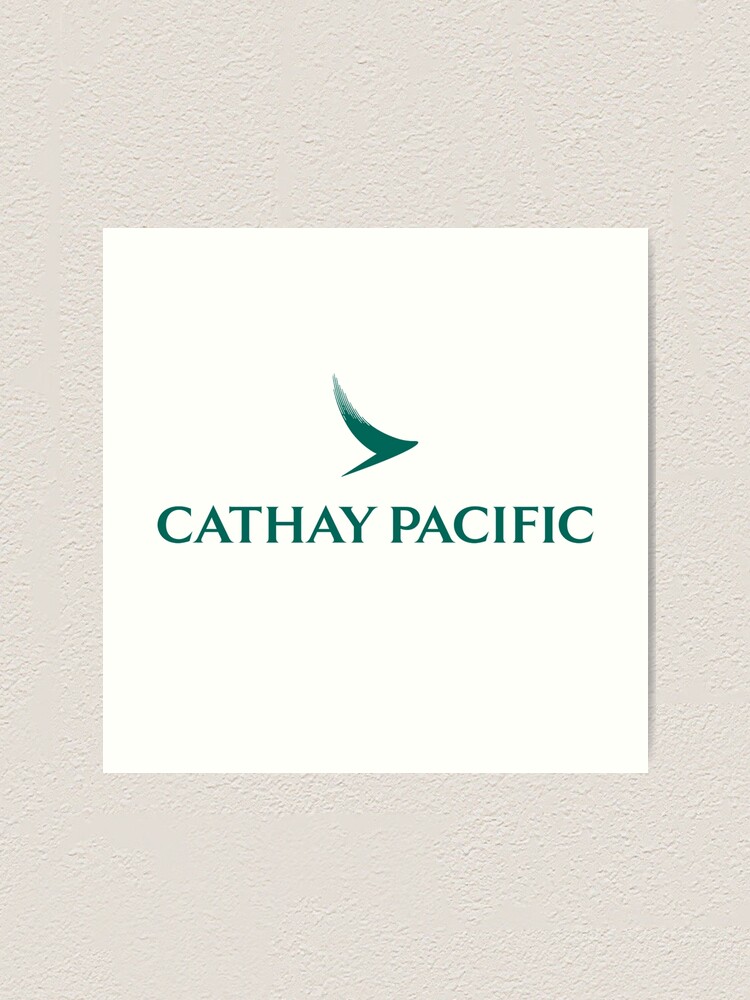 "Cathay Pacific Logo" Art Print by magazinecombate | Redbubble