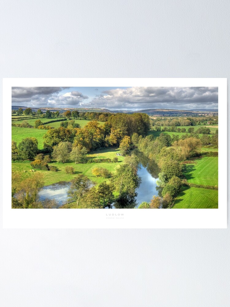 "Ludlow, Shropshire" Poster by andrewroland | Redbubble