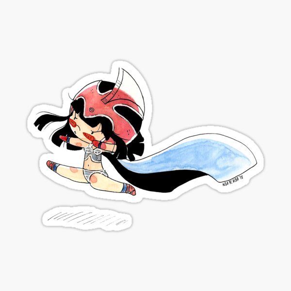 "Chi-Chi Chibi" Sticker for Sale by albadealba | Redbubble