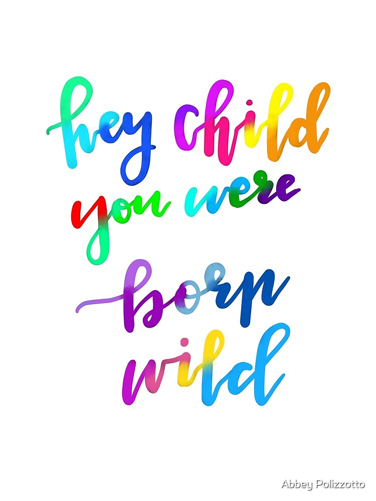 "X Ambassadors Hey Child" by Abbey Polizzotto | Redbubble