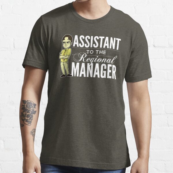 "Assistant TO THE Regional Manager (Variant)" T-shirt for Sale by ...