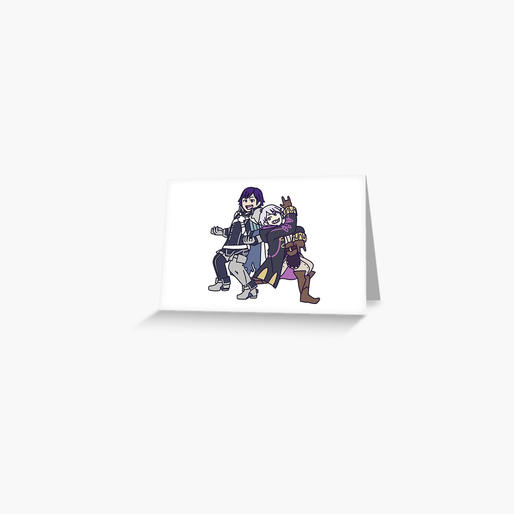 "Chrom and Robin being cool" Sticker for Sale by Flamboyant-king ...