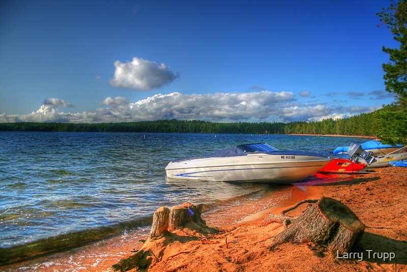 "Blue Lake, Ontario, Canada" by Larry Trupp | Redbubble