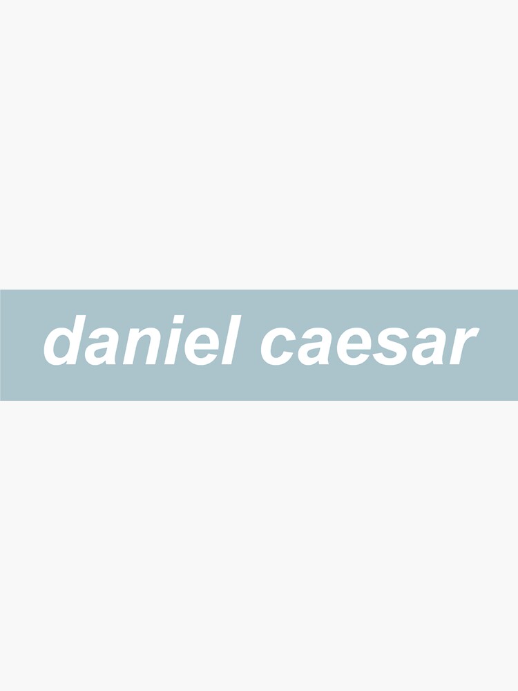 "daniel caesar" Sticker for Sale by mdhingra7 | Redbubble