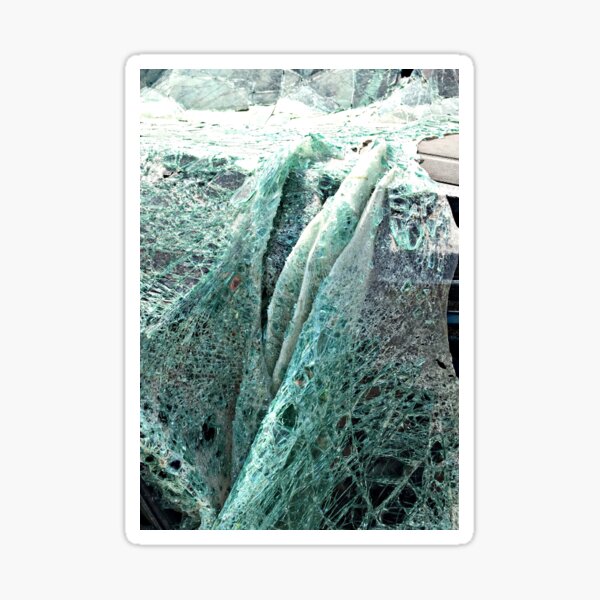 "Shattered " Sticker for Sale by cathpinc | Redbubble
