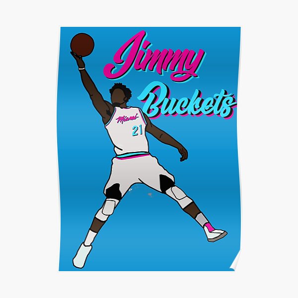 "Jimmy Buckets" Poster by xavierjfong | Redbubble