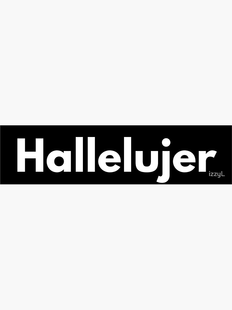 "Hallelujer - Madea Sayings" Sticker by izzyL | Redbubble